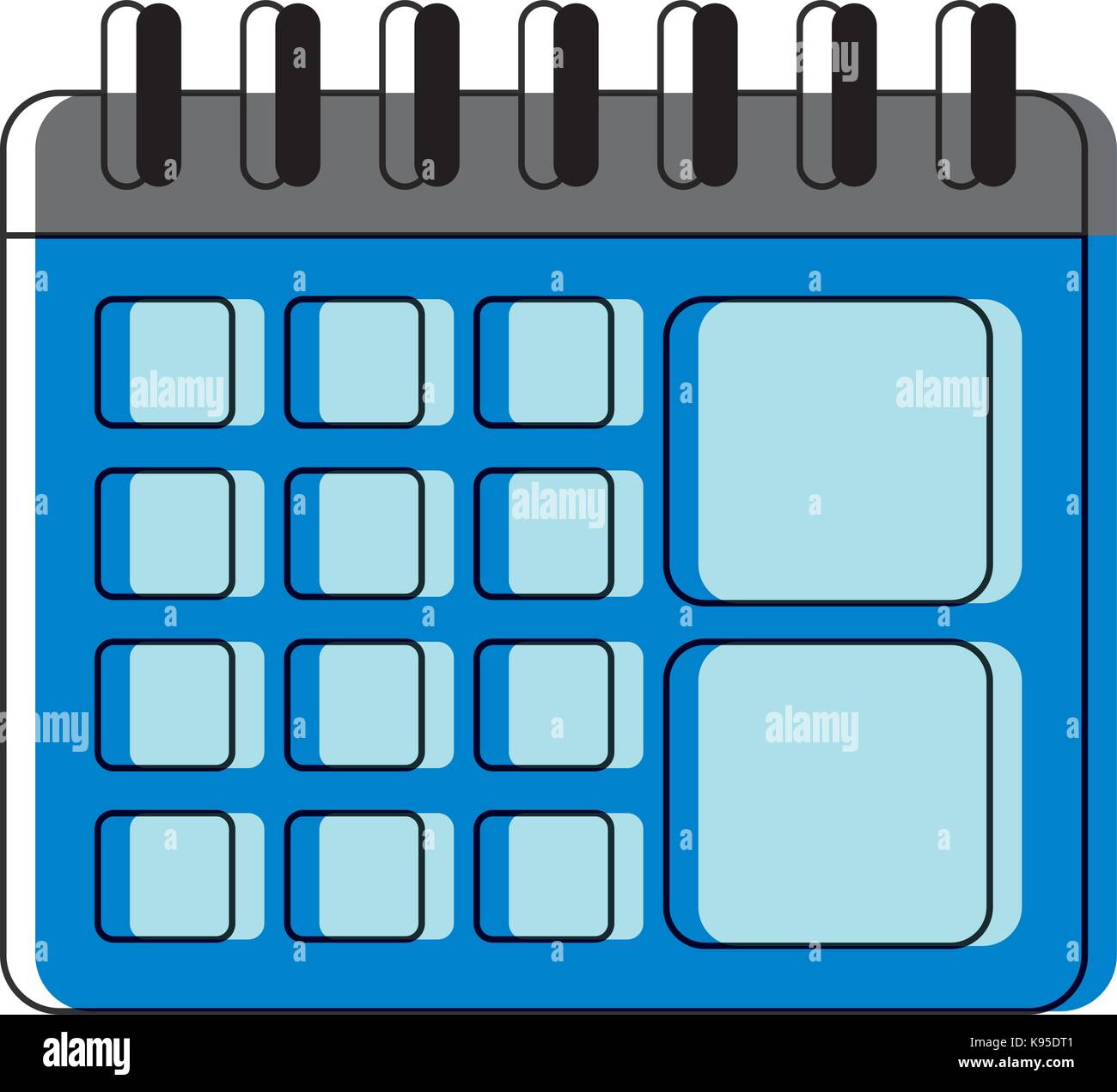 calendar icon image Stock Vector Image & Art - Alamy