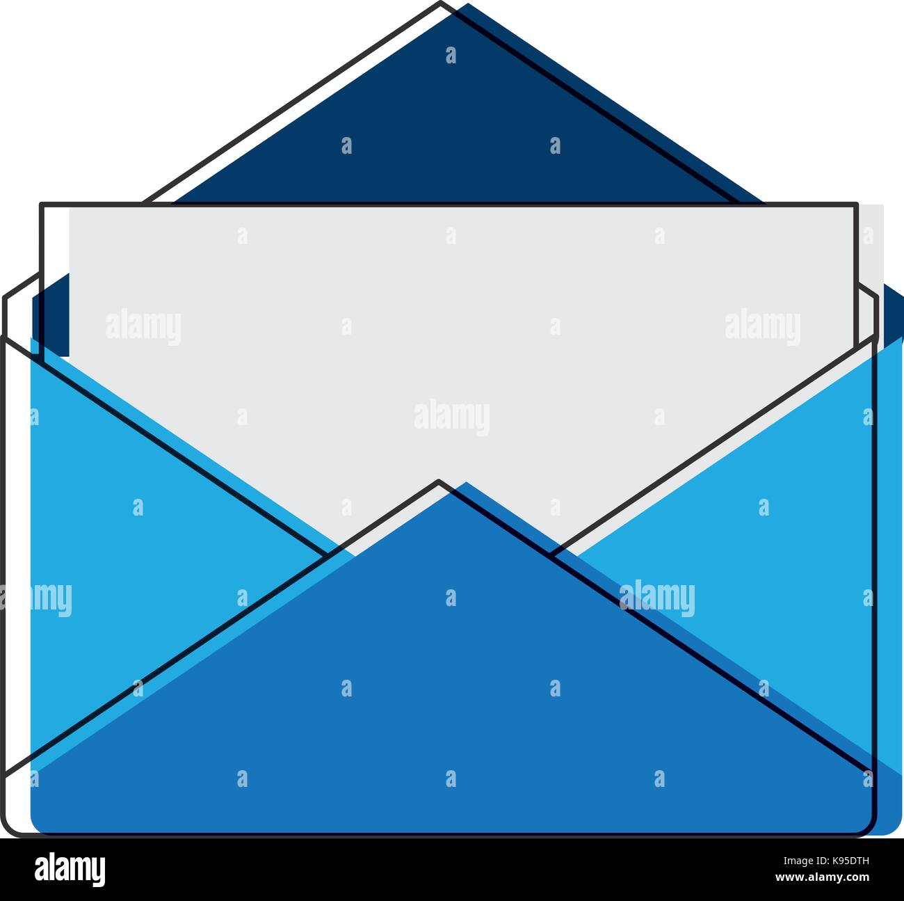 envelope icon image Stock Vector Image & Art - Alamy