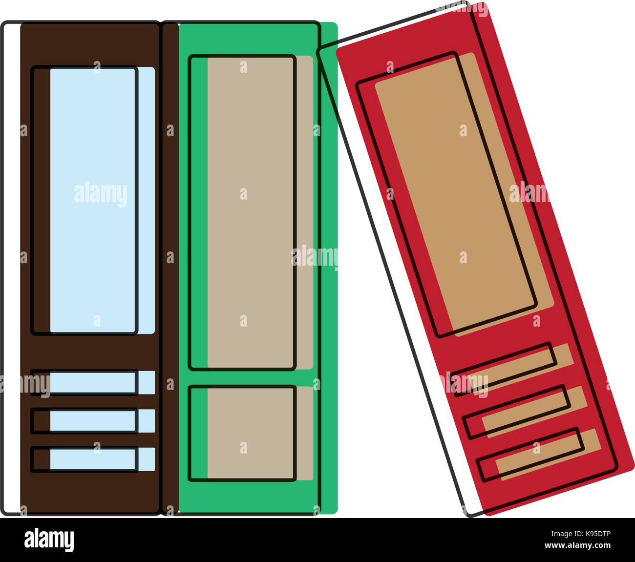 document folder icon Stock Vector Image & Art - Alamy