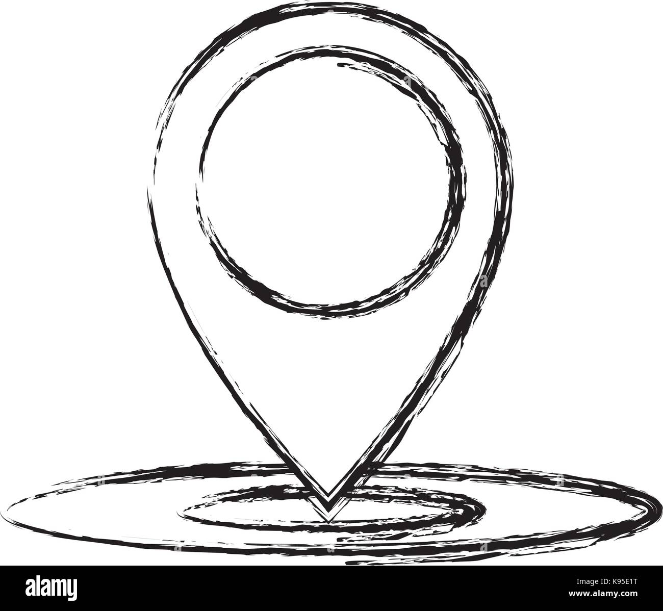 location pin icon Stock Vector Image & Art - Alamy