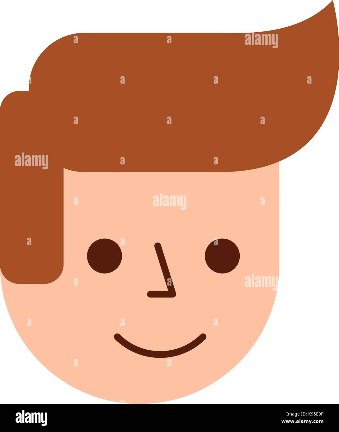 cartoon man face smile worker people Stock Vector Image & Art - Alamy