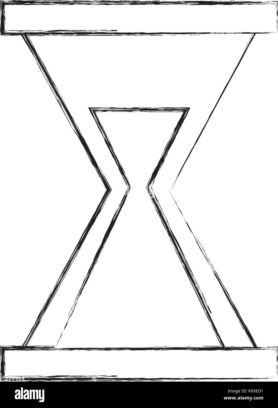 business hourglass time countdown hour Stock Vector Image & Art - Alamy