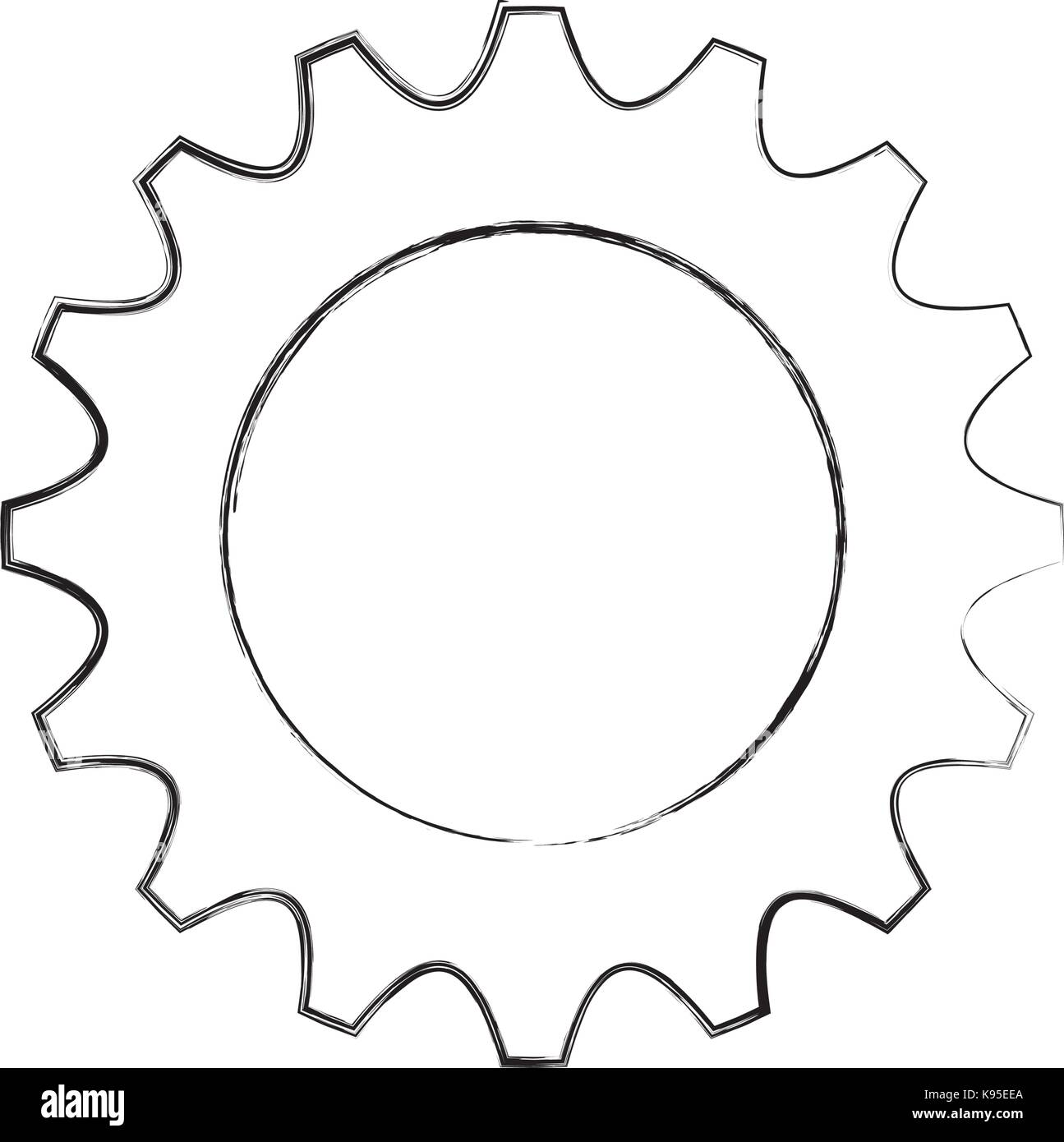 business gear team collaboration work concept Stock Vector Image & Art ...