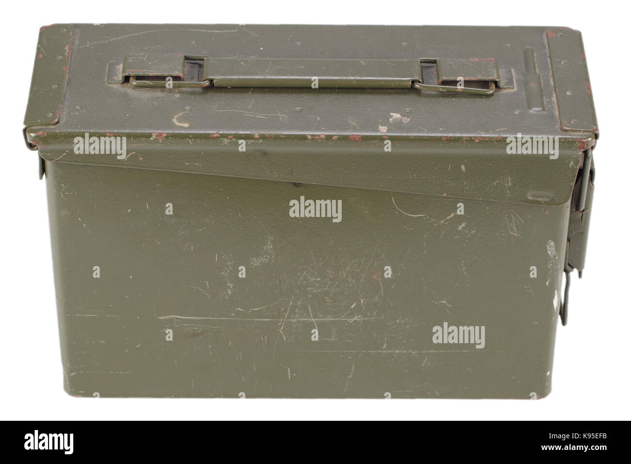 Green metal army ammo Cut Out Stock Images & Pictures - Alamy