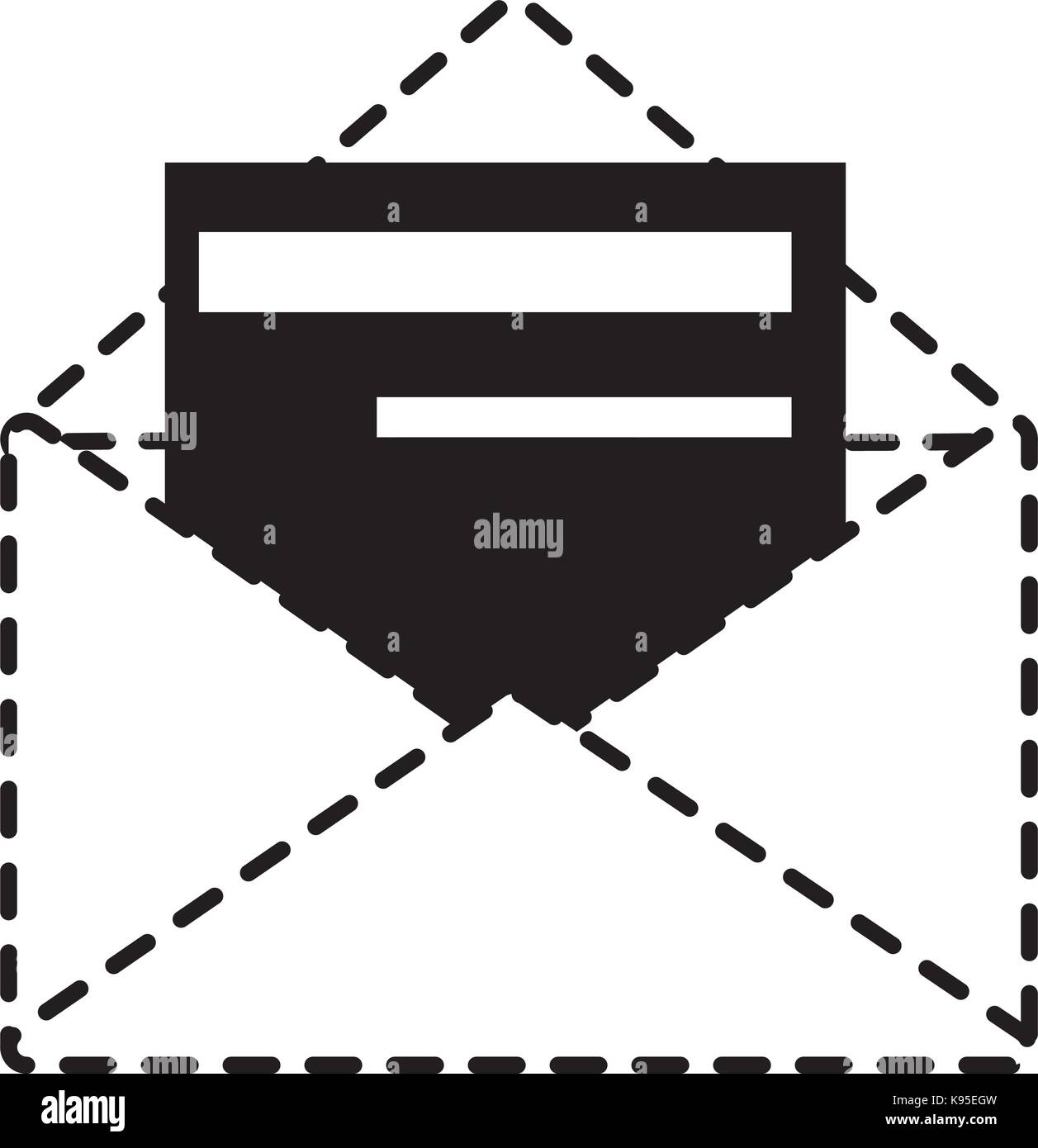 envelope icon image Stock Vector Image & Art - Alamy