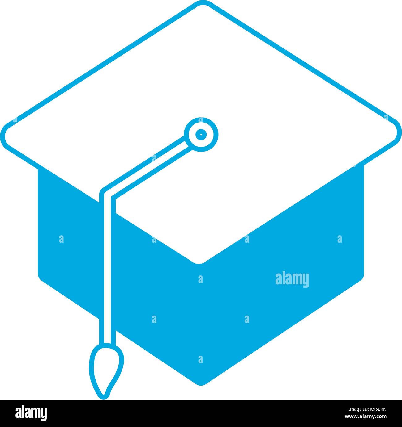 graduation cap icon Stock Vector Image & Art - Alamy