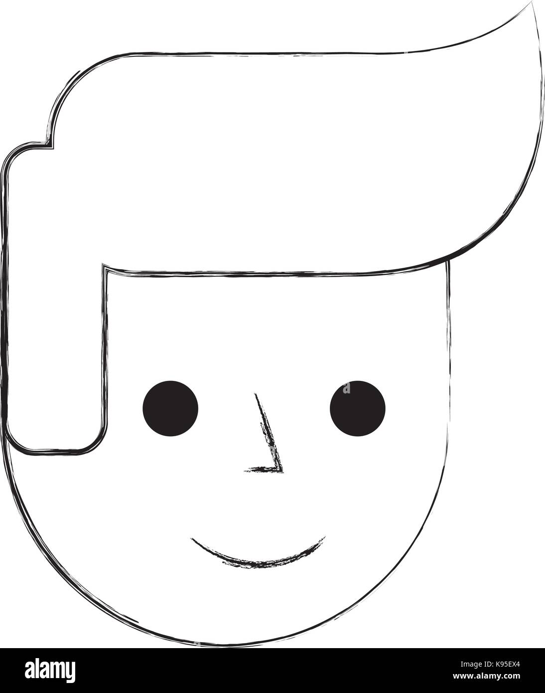 cartoon man face smile worker people Stock Vector Image & Art - Alamy