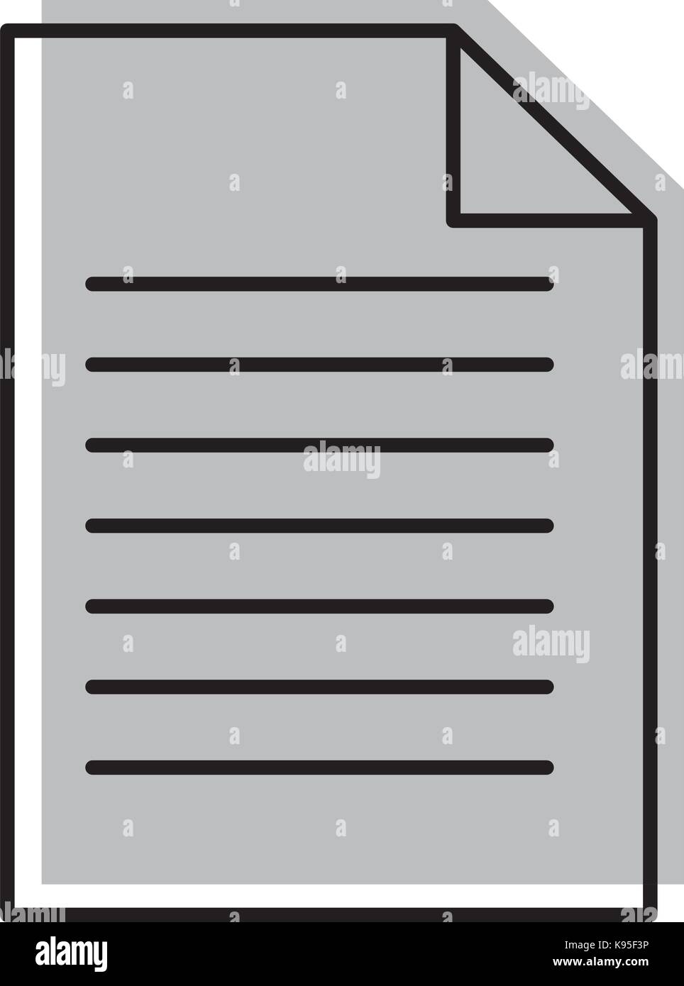 paper document business file sheet office Stock Vector Image & Art - Alamy