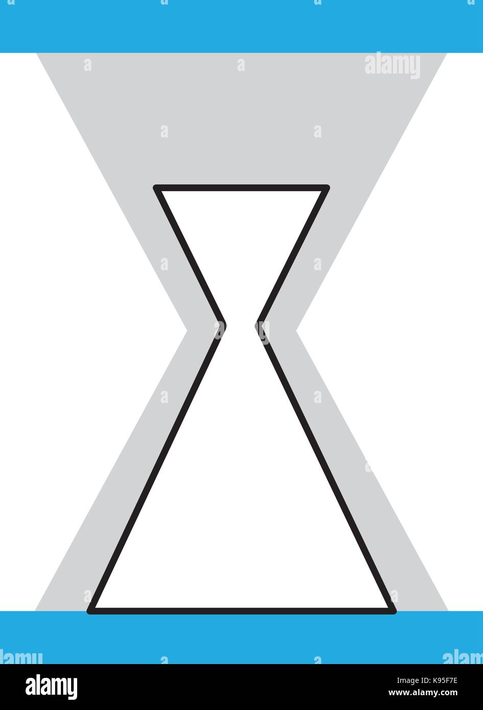 business hourglass time countdown hour Stock Vector Image & Art - Alamy