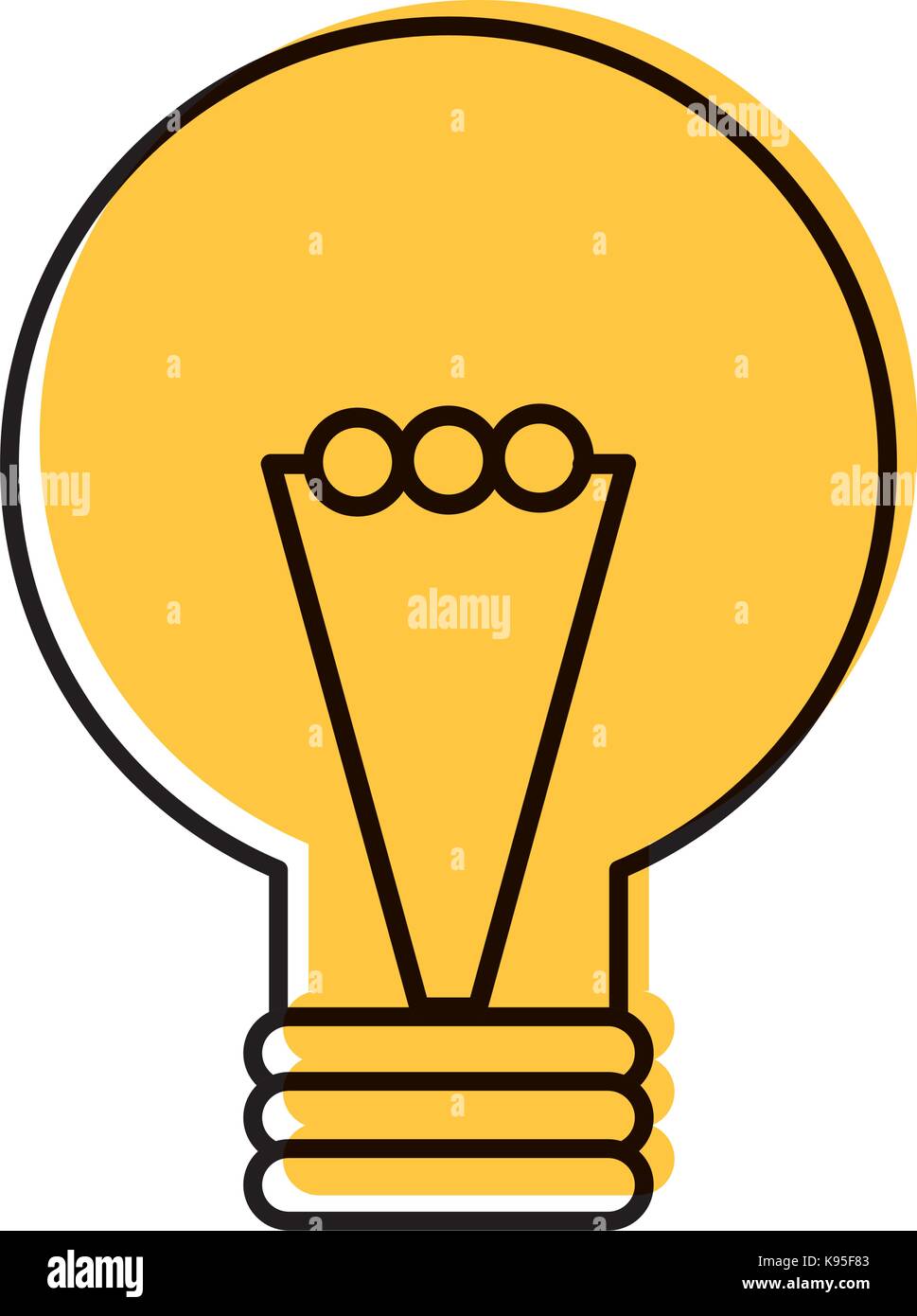 creativity idea bulb knowledge solution concept Stock Vector Image ...