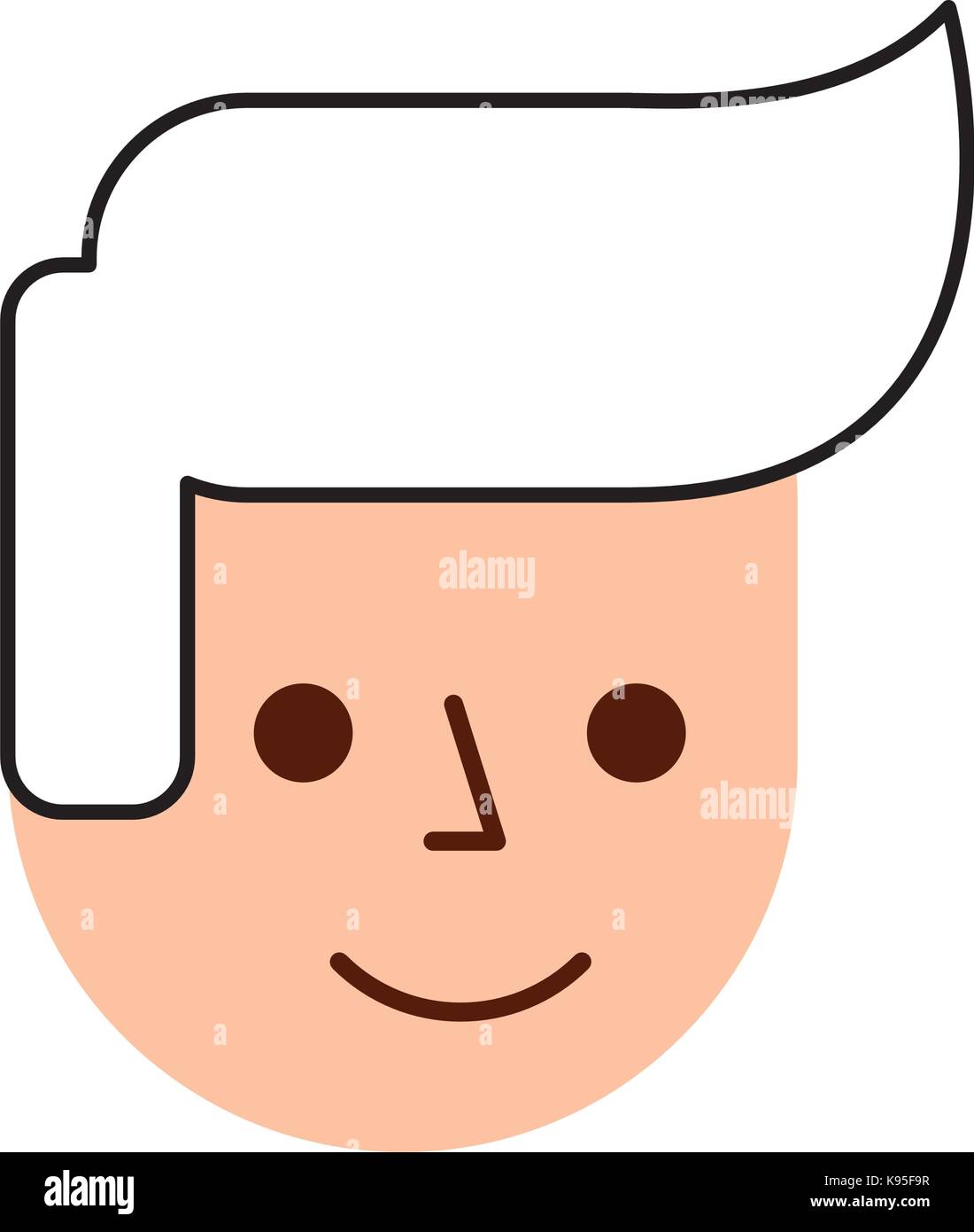 cartoon man face smile worker people Stock Vector Image & Art - Alamy