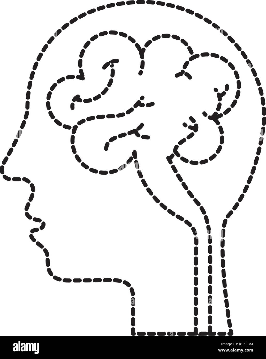 human head and brain icon mind concept Stock Vector Image & Art - Alamy