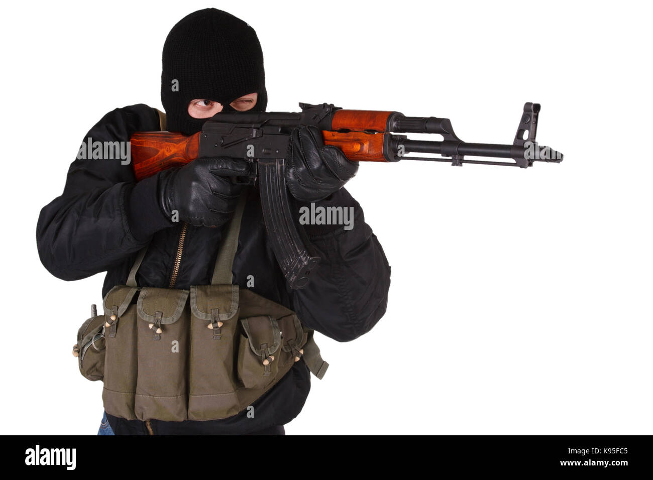 Man Holding Ak47 Gun Stock Photos & Man Holding Ak47 Gun Stock Images ...