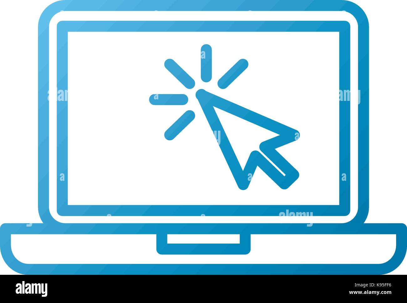 Laptop selection Stock Vector Images - Alamy