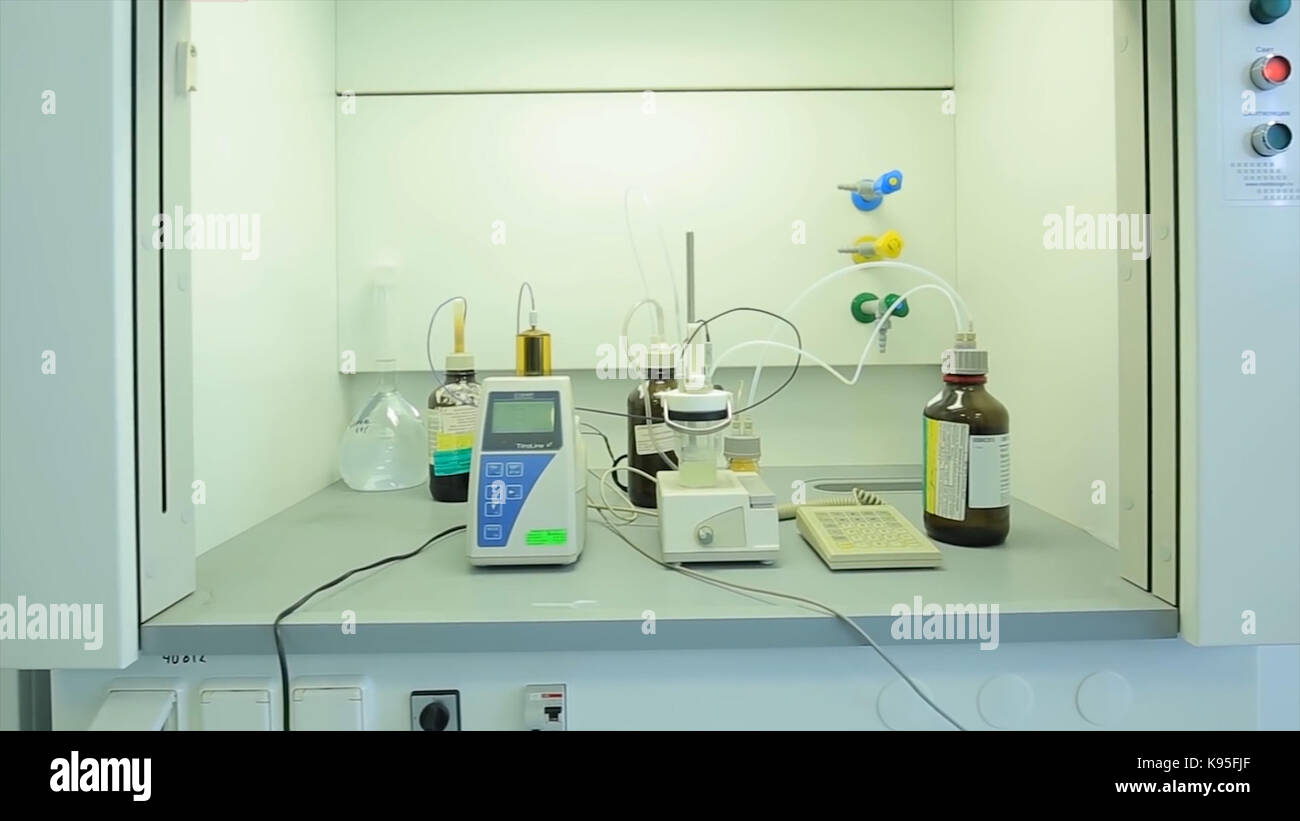 Physical chemistry laboratory equipment. equipment for laboratory. the ...