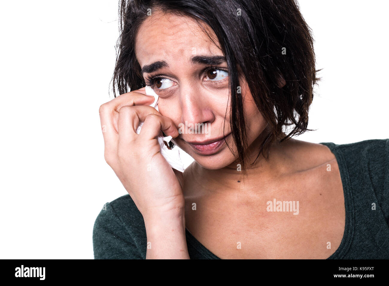 Women crying and tears hi-res stock photography and images - Alamy