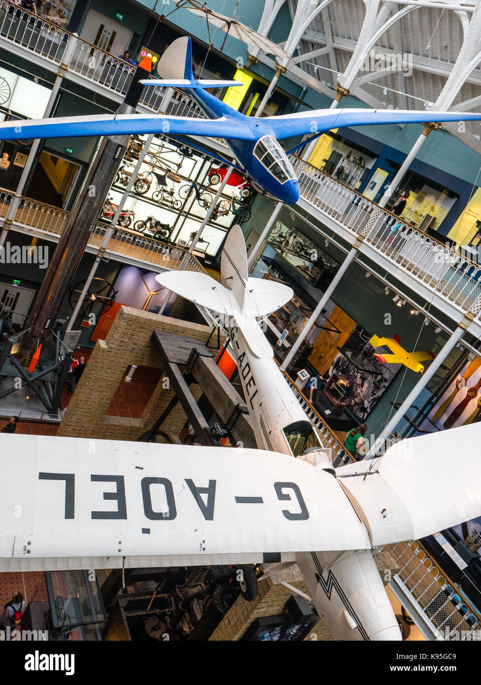Science Hall view from above with Aeroplanes, The National Museum of ...