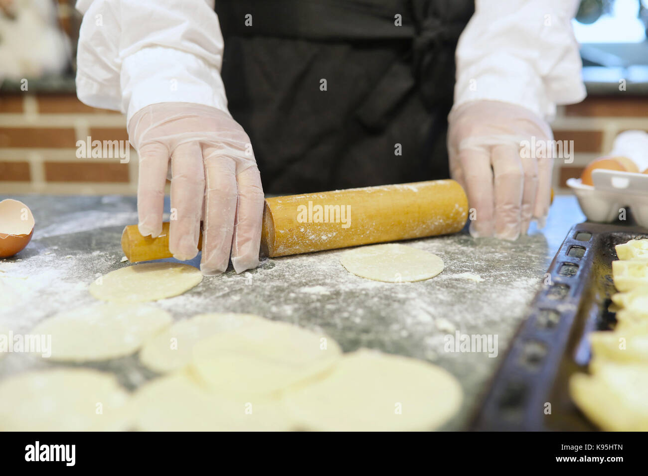 Male chef uses ingredients hi-res stock photography and images - Alamy
