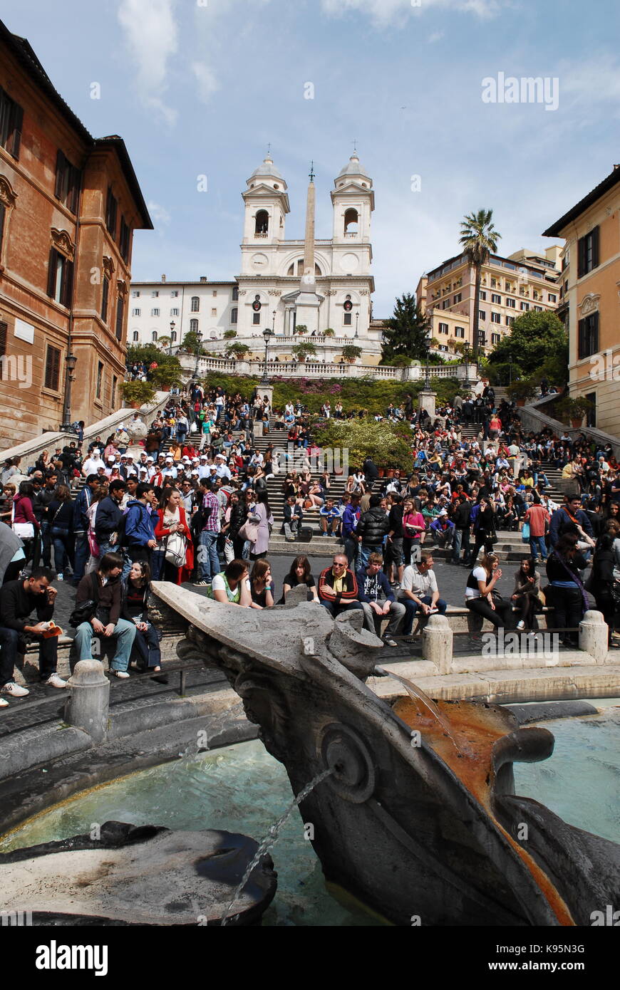 rome spain stair Stock Photo - Alamy