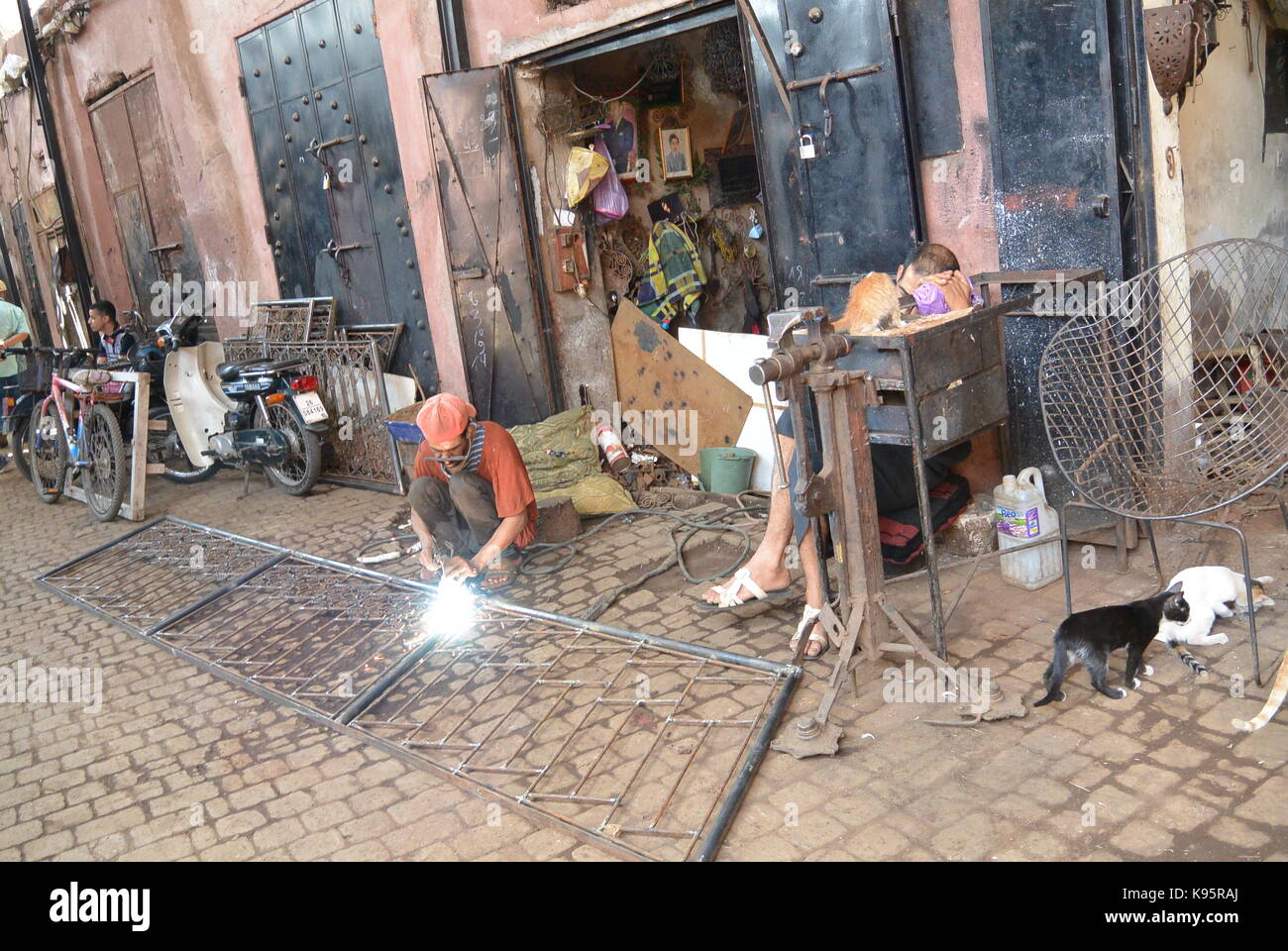 Morocco metalwork hi-res stock photography and images - Alamy