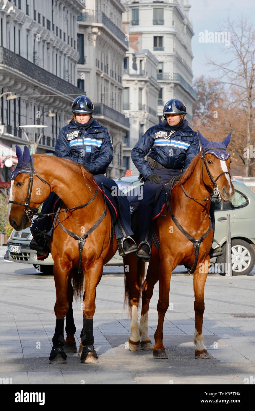 Mounted police officers take part in Sentinel anti-terror attack ...
