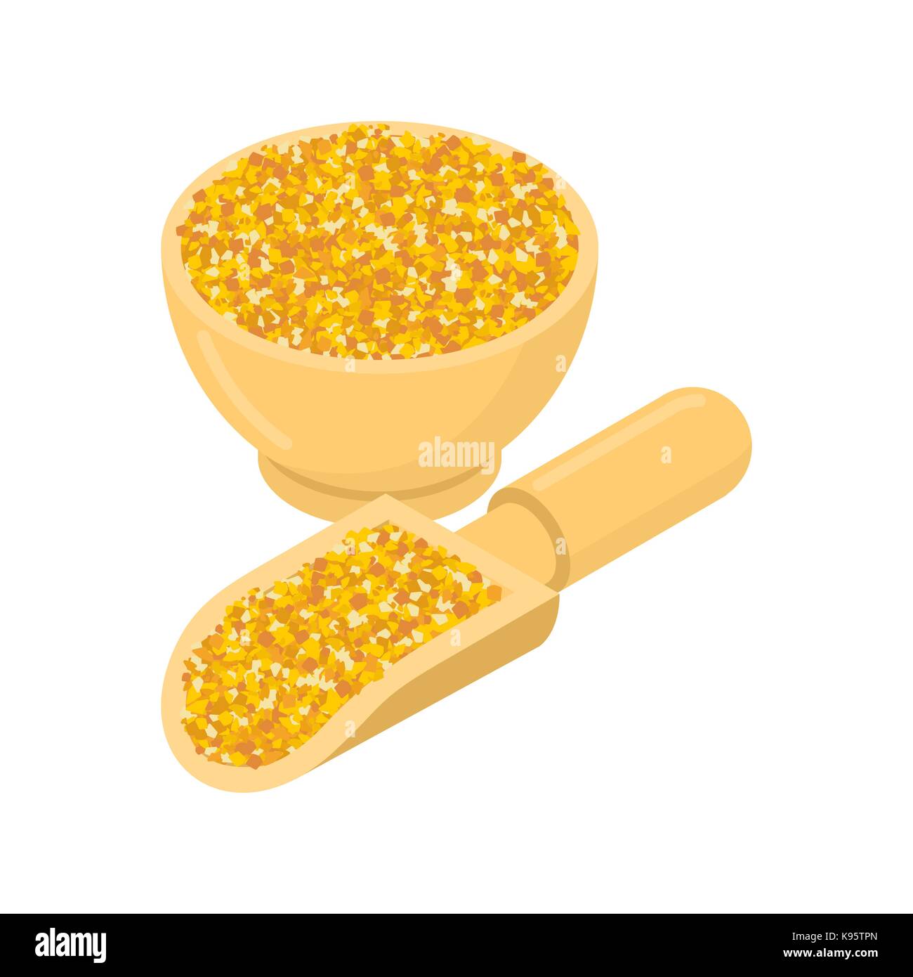 Corn grit Stock Vector Images - Alamy