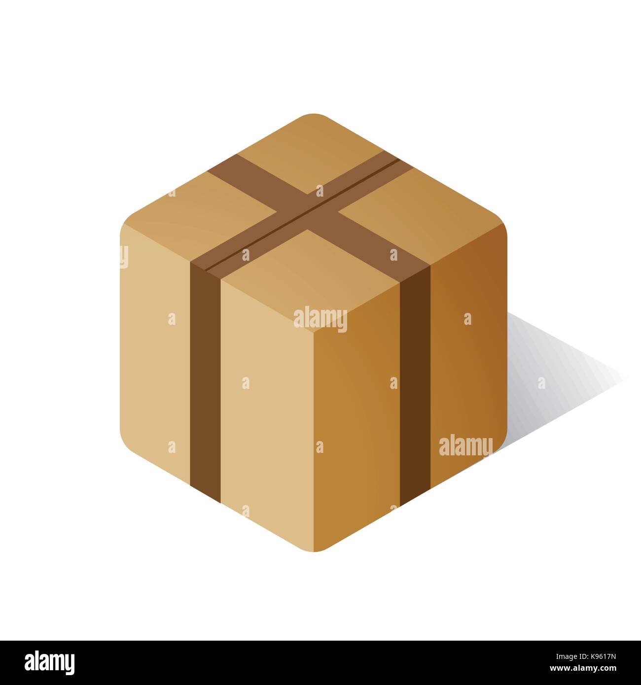 Cardboard box icon hi-res stock photography and images - Alamy