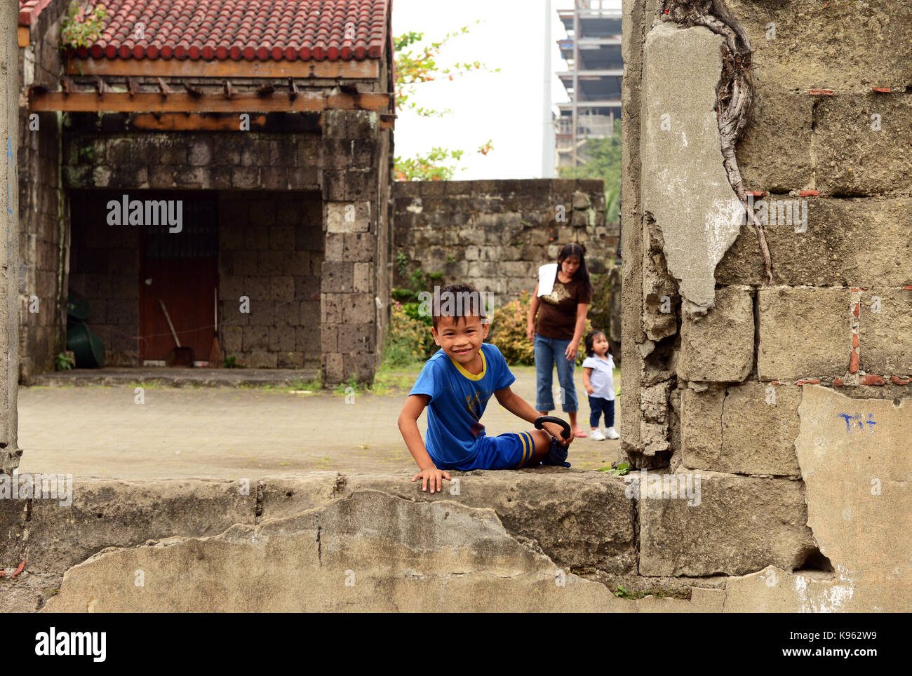 Philippines casa manila intramuros hi-res stock photography and images ...