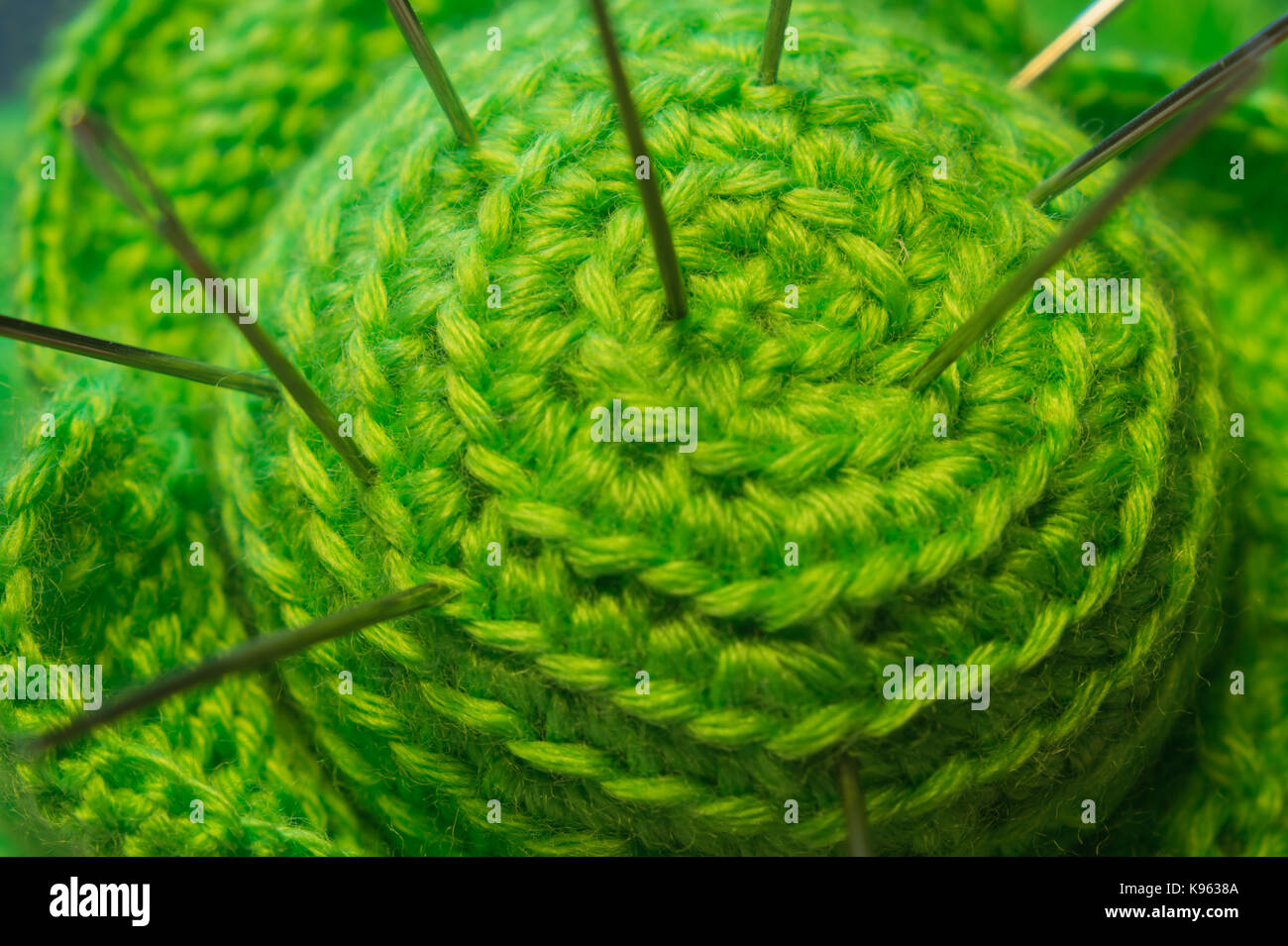 Handmade knitting wool texture background closeup needlework Stock ...