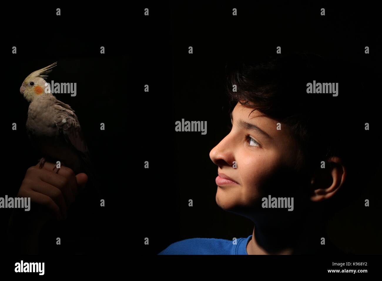 Black boy smiling face hi-res stock photography and images - Alamy