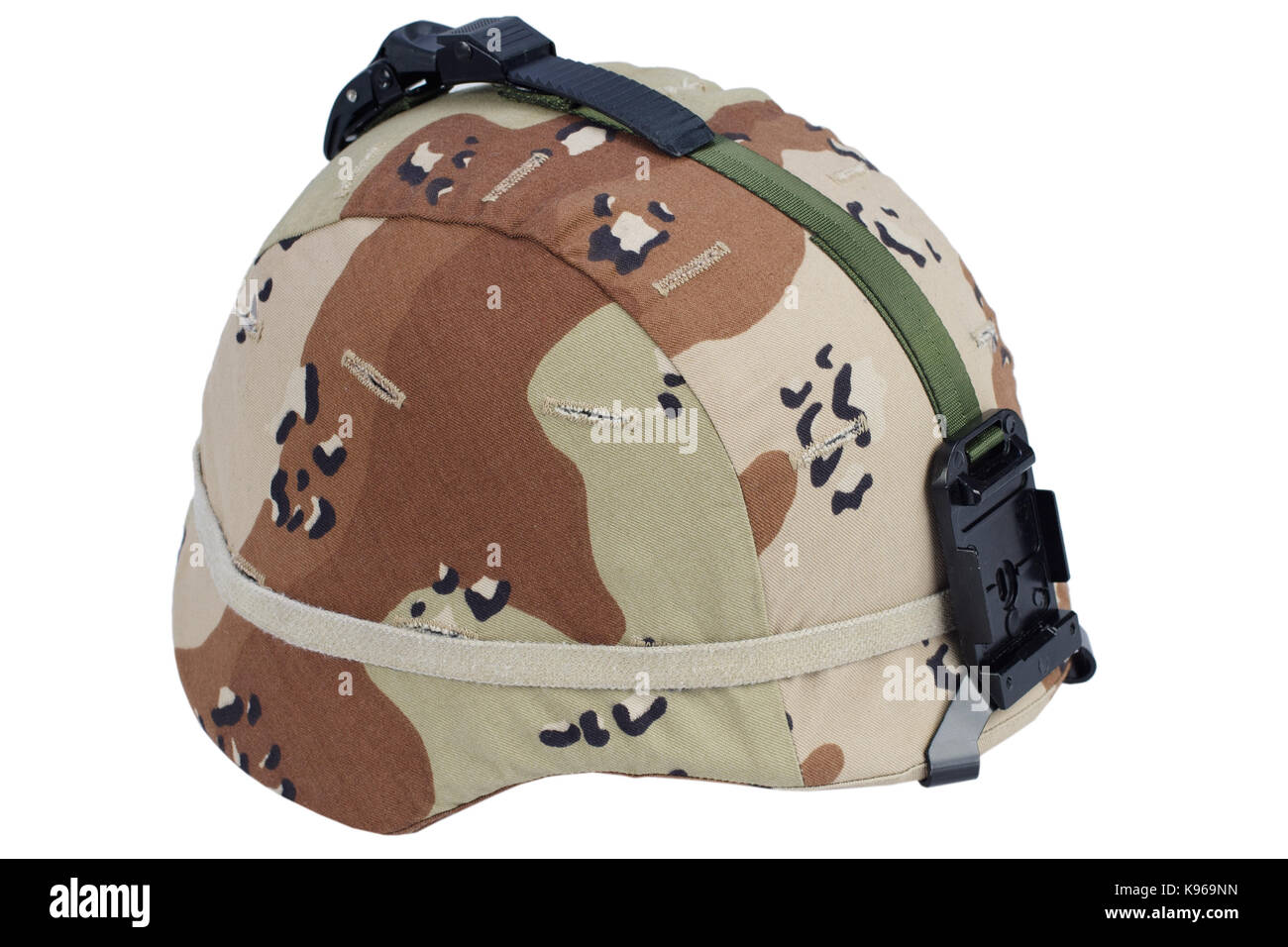 army kevlar helmet isolated Stock Photo - Alamy