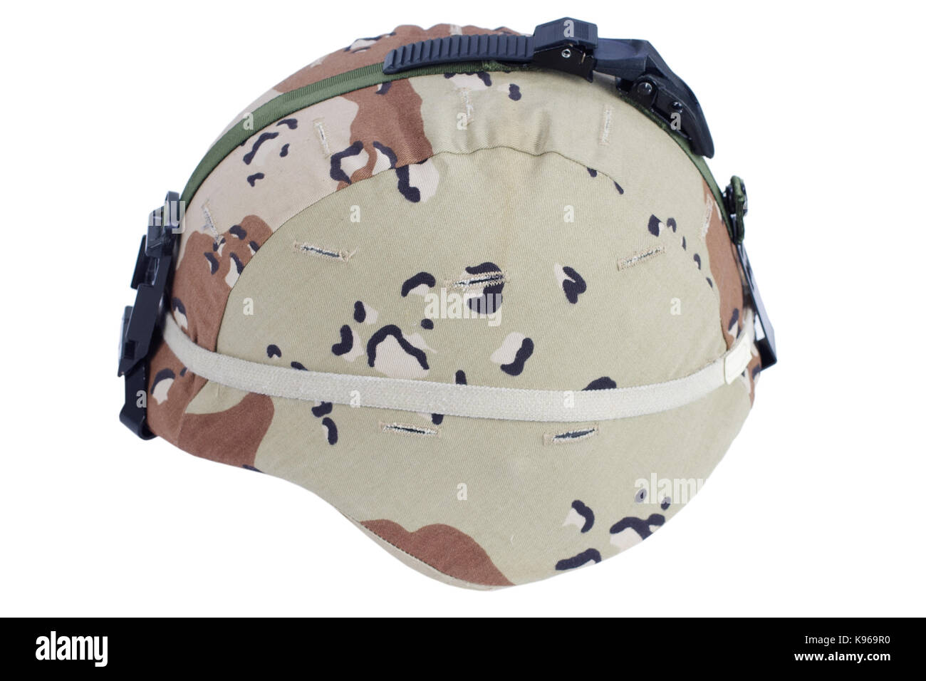 army kevlar helmet isolated Stock Photo - Alamy