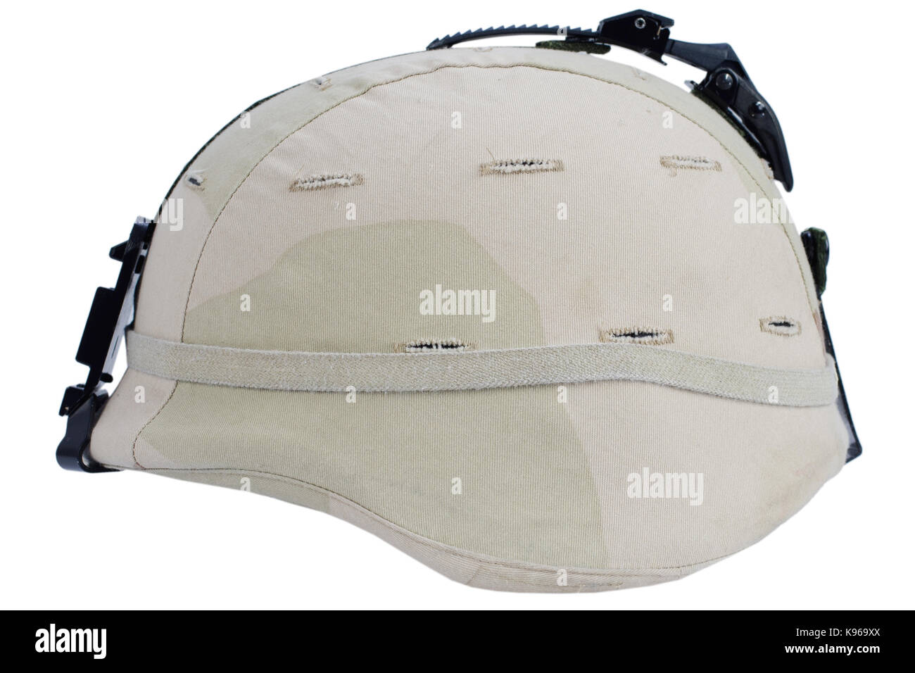 army kevlar helmet isolated Stock Photo - Alamy