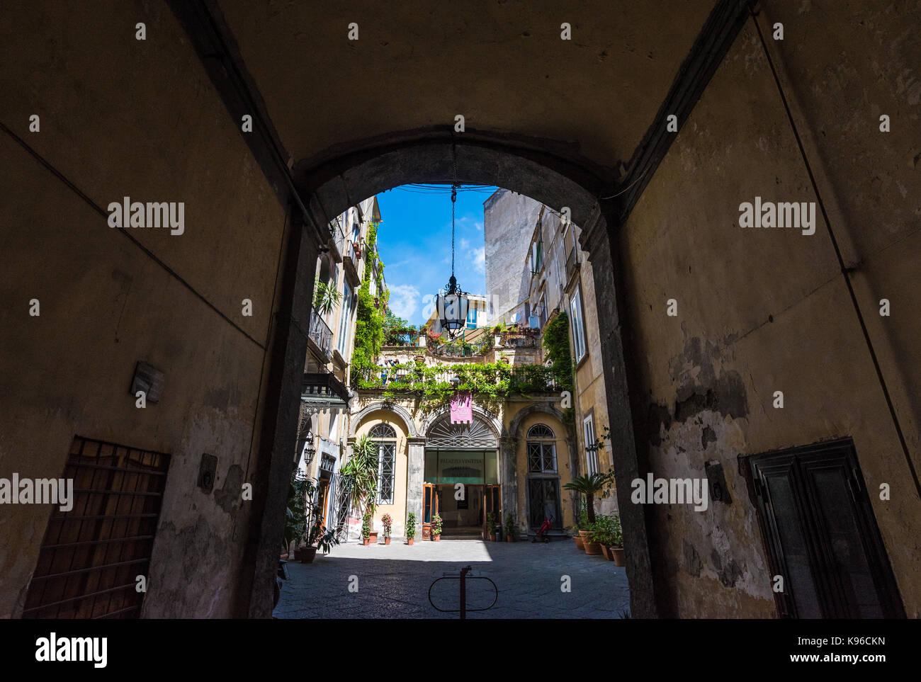 Naples (Campania, Italy) - The historic center of the biggest city of ...