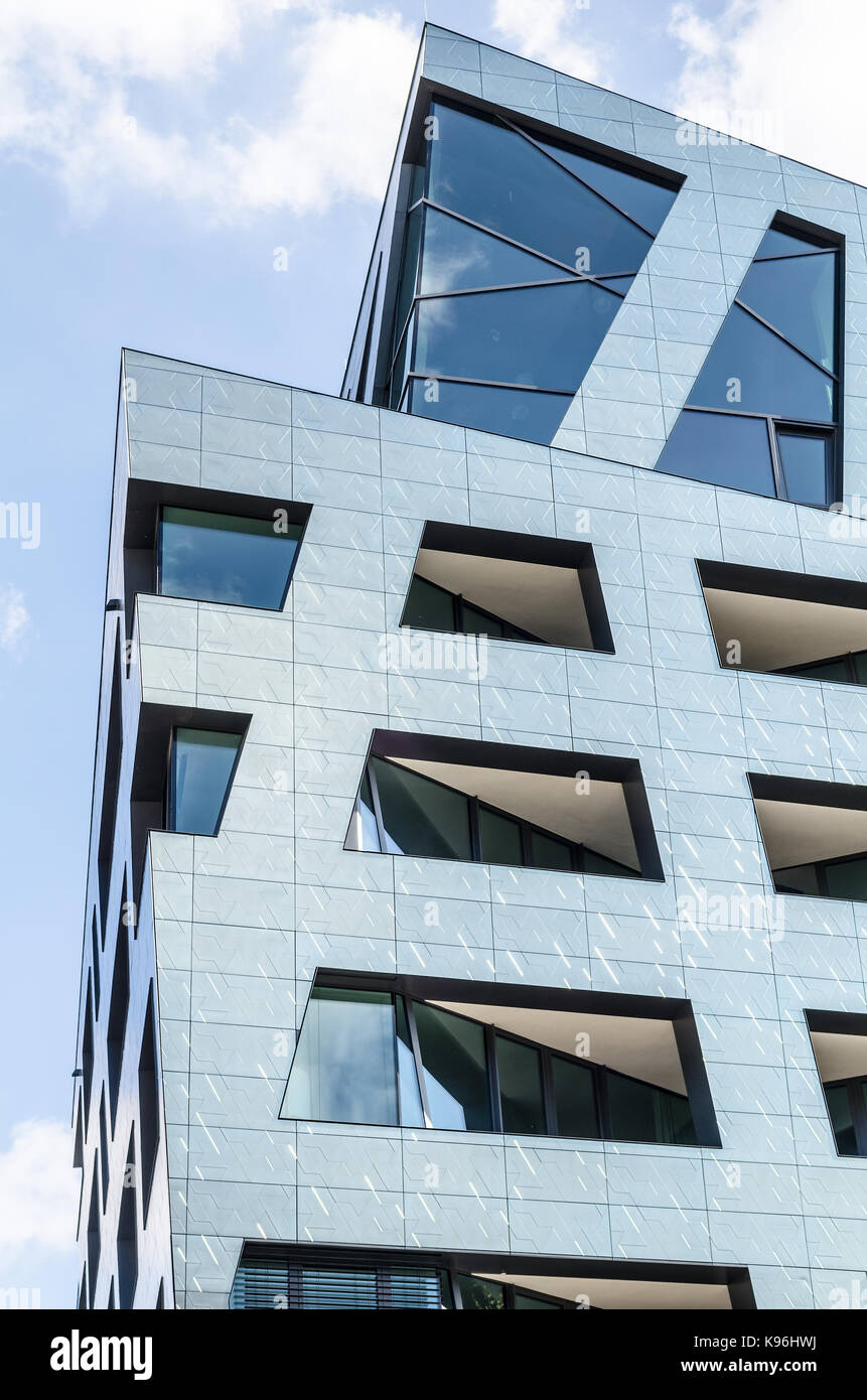 front of a modern office building - business property Stock Photo - Alamy