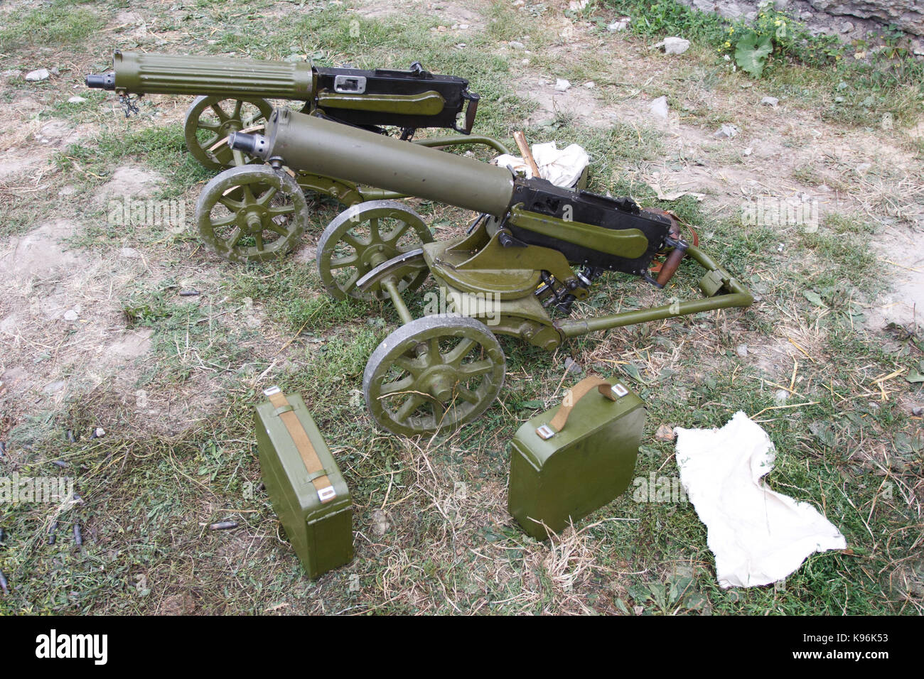 Maxim Gun High Resolution Stock Photography and Images - Alamy