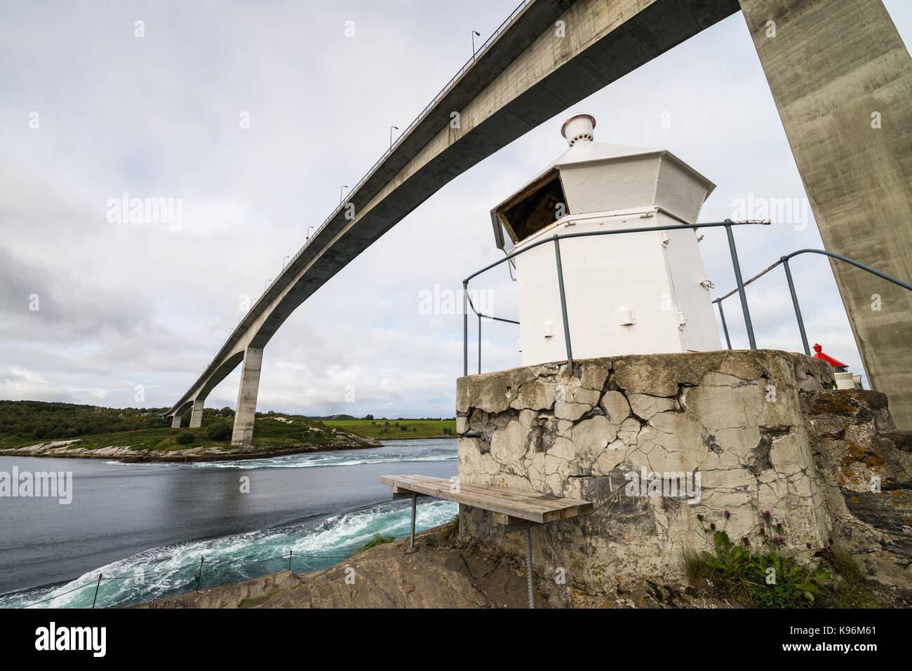 Whirlpools of the maelstrom of Saltstraumen, Nordland, Norway ...