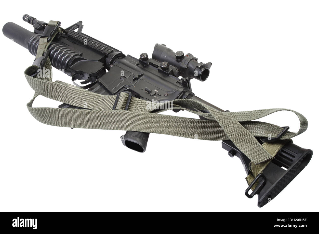 M203 Grenade Launcher Stock Photos & M203 Grenade Launcher Stock Images ...