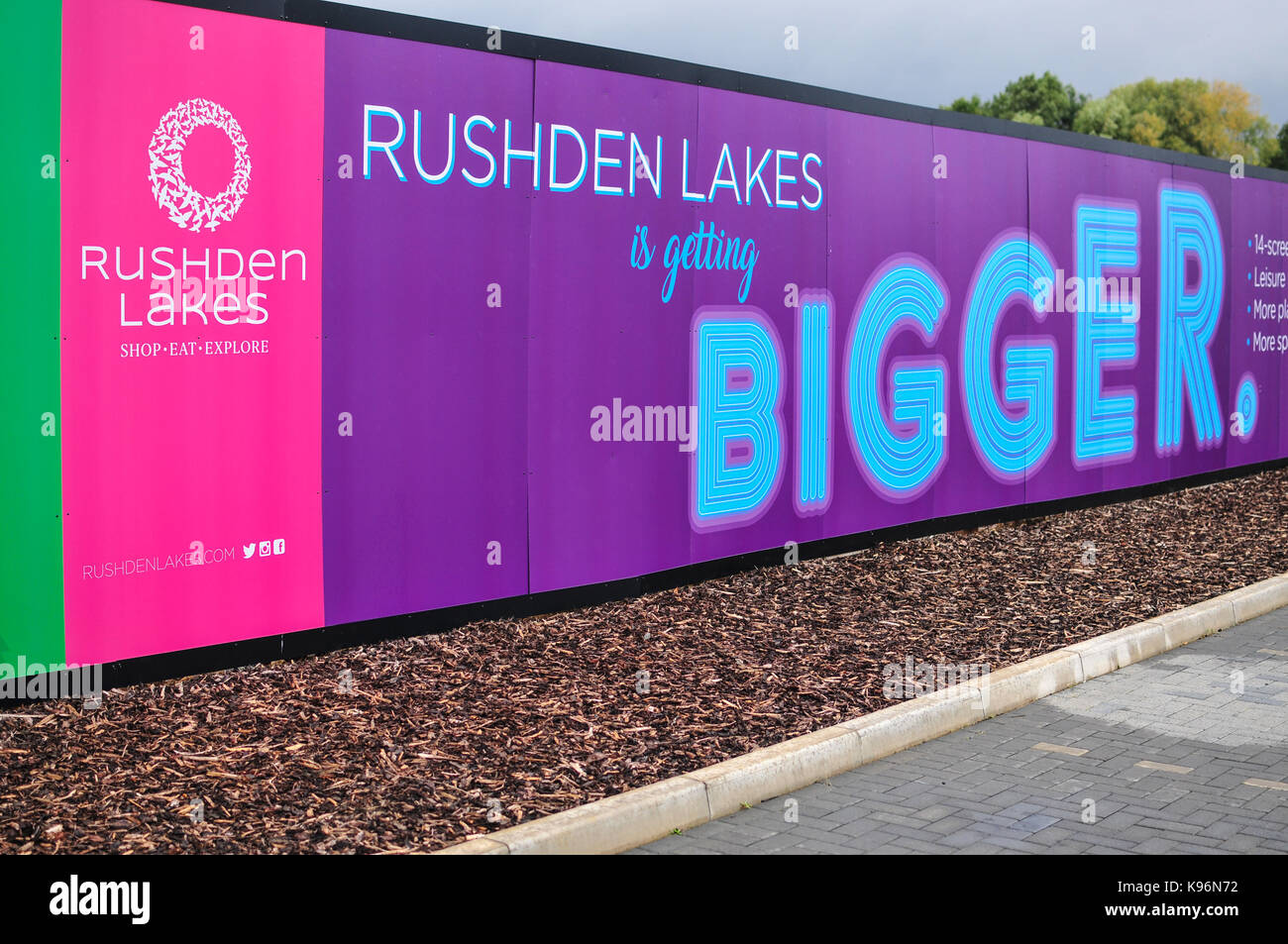 Rushden lakes retail park Rushden England UK Stock Photo - Alamy