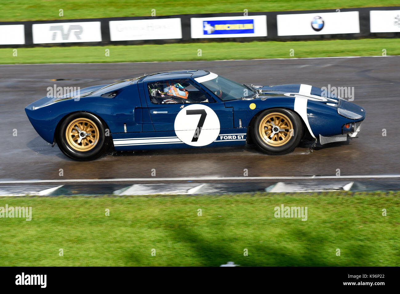 1965 Ford GT40 owned by Roald Goethe driven by Stuart Hall racing in ...