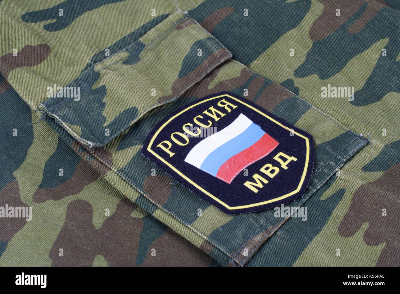 Police uniform arm patch hi-res stock photography and images - Alamy