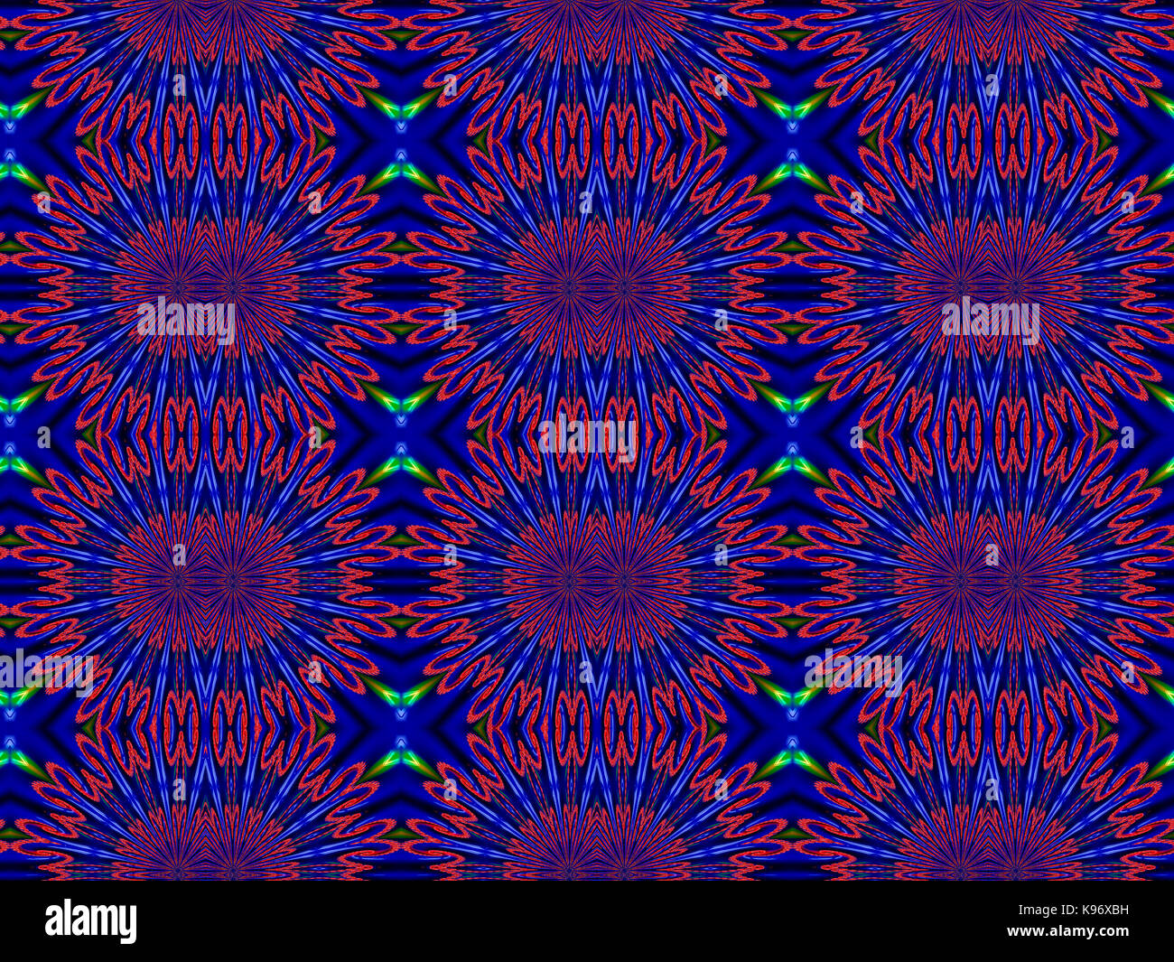 Peculiar shapes background pattern illustration in purple and blue ...