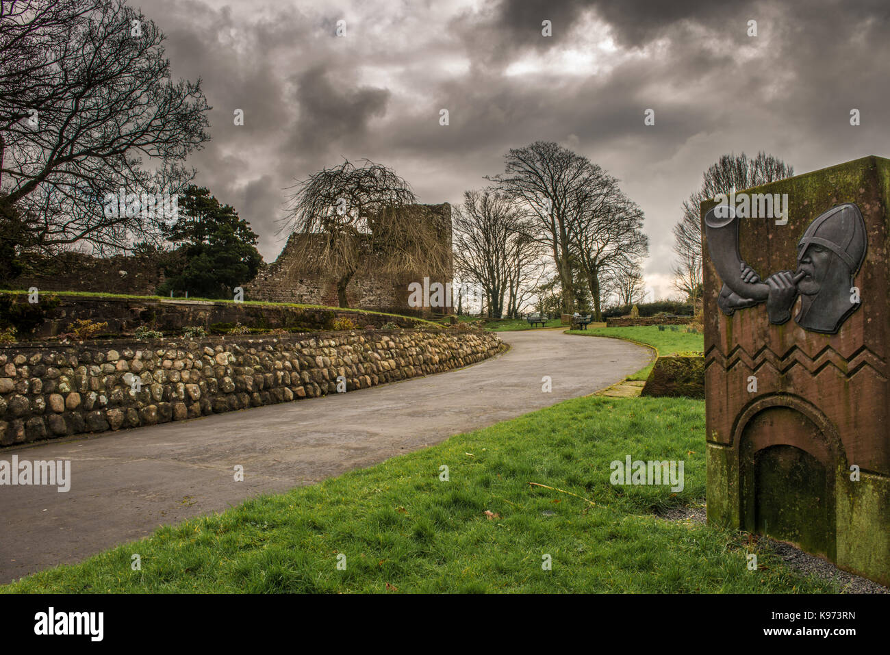 Egremont cumbria hi-res stock photography and images - Alamy