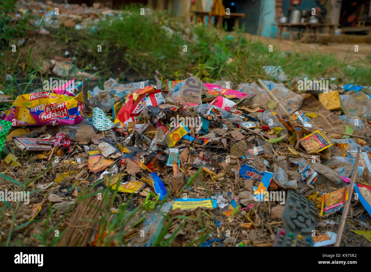 Varanasi India Slum High Resolution Stock Photography and Images - Alamy
