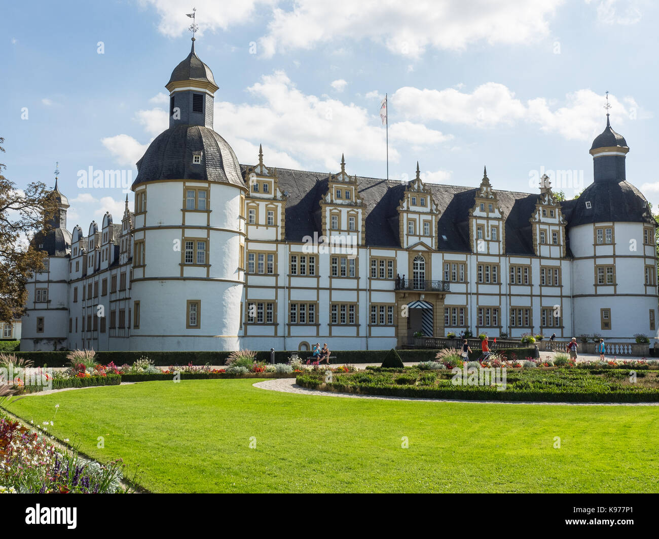 Castle Neuhaus near paderborn Stock Photo - Alamy