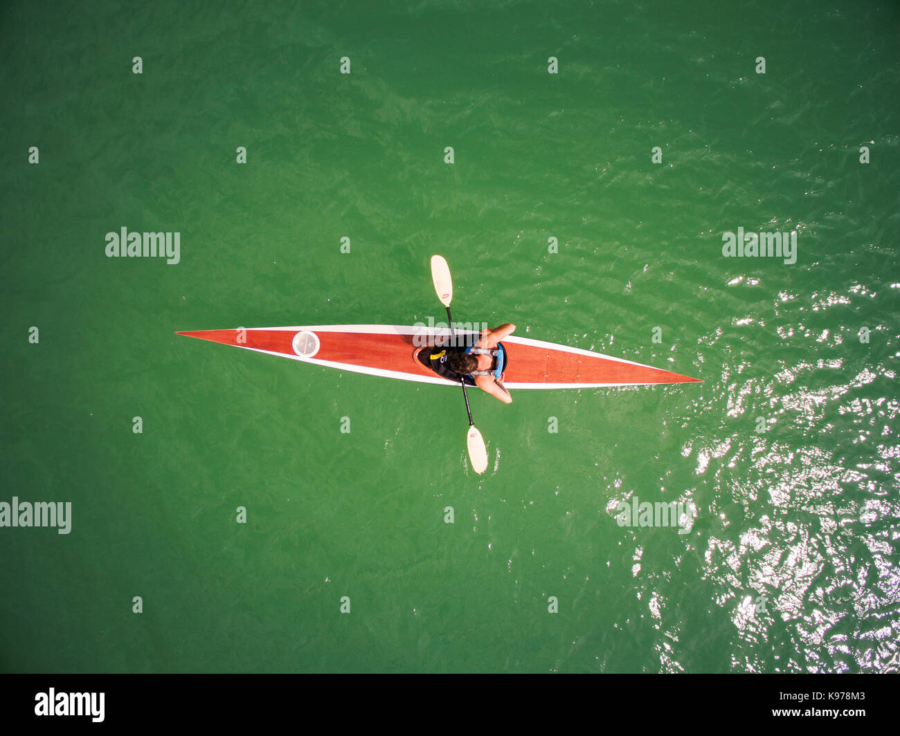 Canoe From Above High Resolution Stock Photography and Images - Alamy