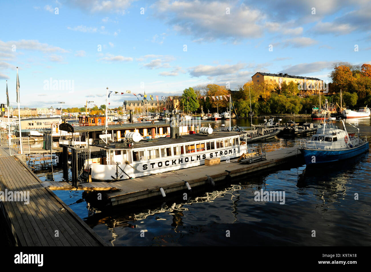 Harbour, Stockholm, Sweden, Europe Stock Photo - Alamy