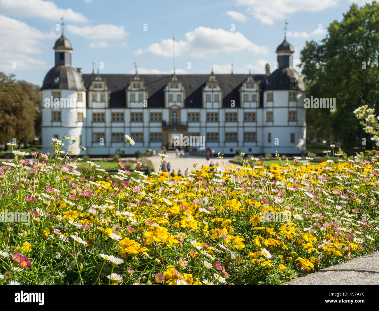 Castle Neuhaus near paderborn Stock Photo - Alamy