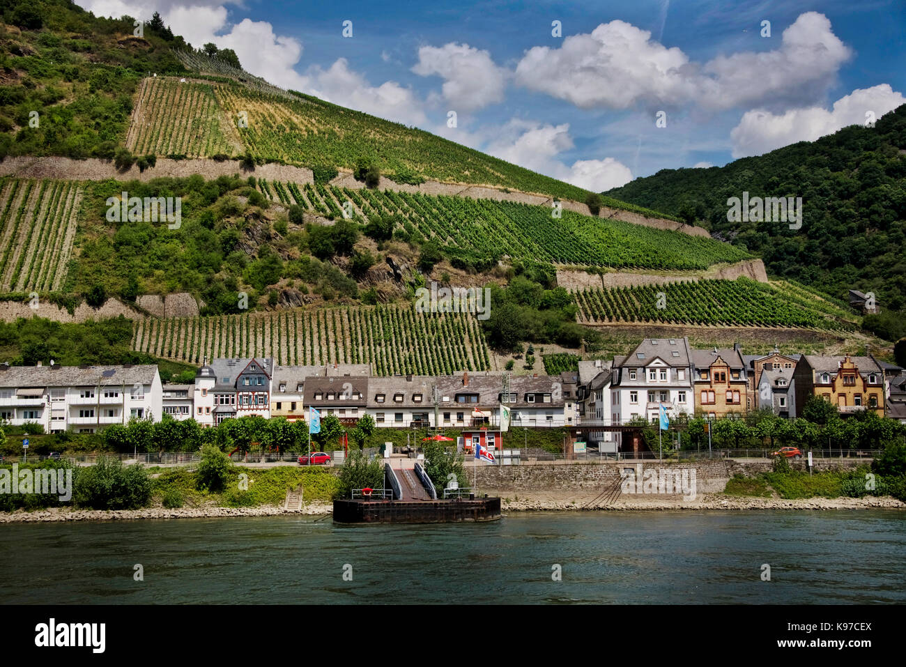 Upper middle rhine valley castles hi-res stock photography and images ...