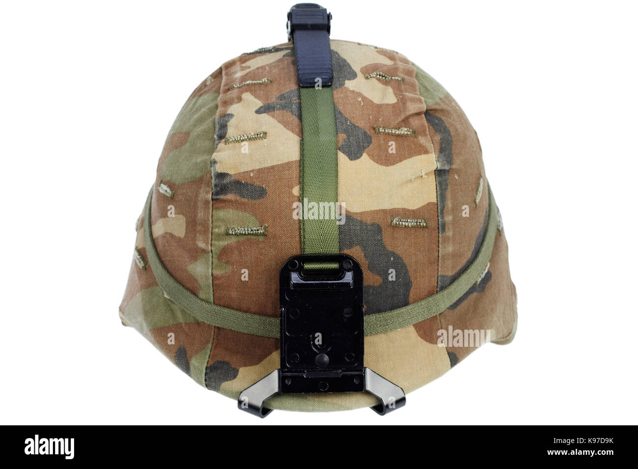 us army kevlar helmet with night vision mount isolated on white Stock ...